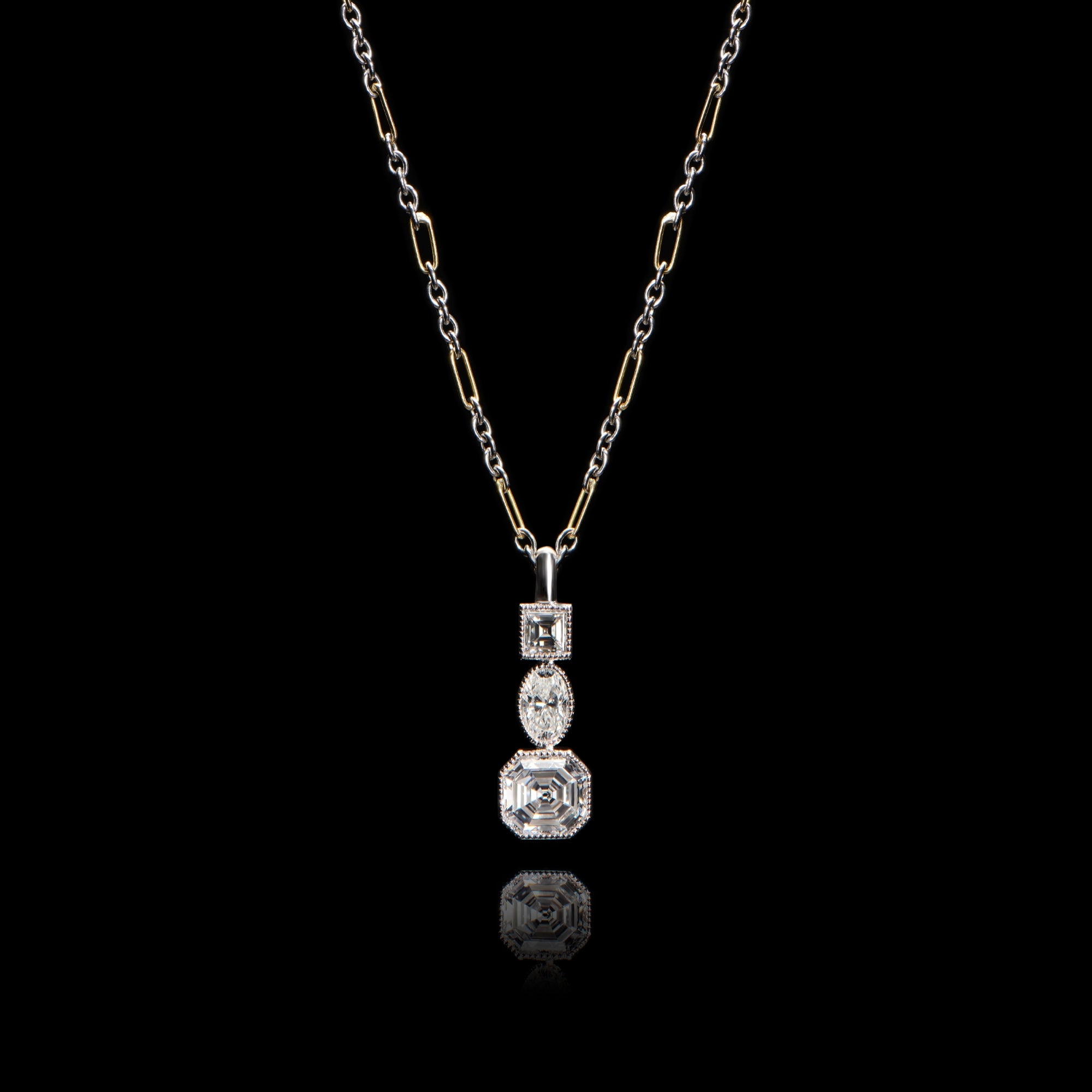 A one-off 1920s inspired diamond negligee pendant – Cousins Fine Jewellery